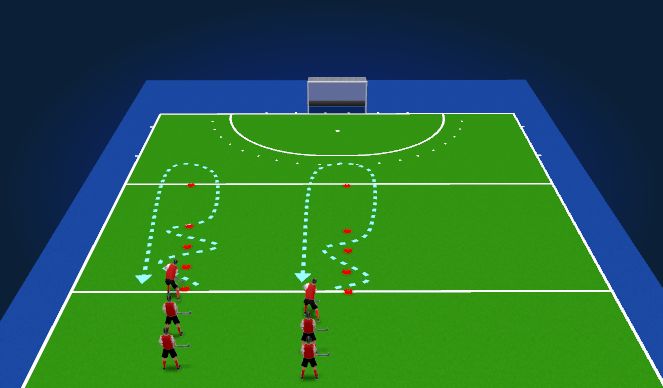 Hockey: Week 6 U10 Girls (Technical: Receiving, Under 10s)