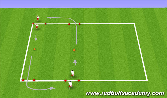 Football/Soccer: Pleasantville U9 girls - Push and Run (Technical ...