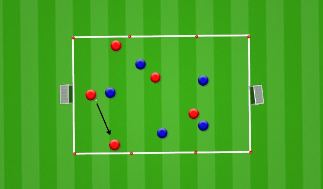 Football/Soccer: Receiving and Turning 2 (Technical: Turning, Moderate)