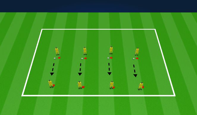 Football/Soccer: Passing Practice / Game play (U9s) (Technical: Passing ...