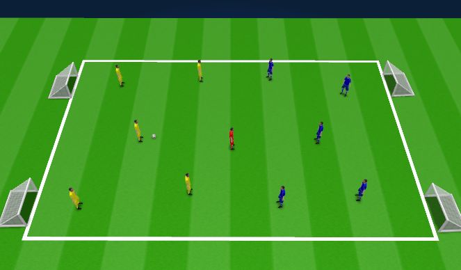 Football/Soccer: Passing practice / Game play U9 (Technical: Passing ...