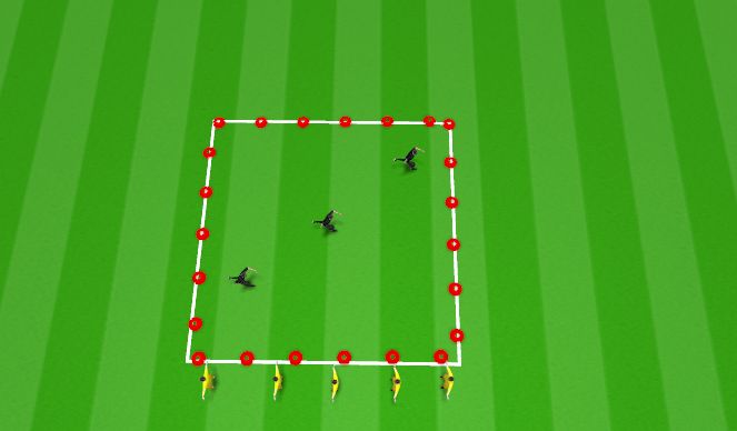 Football/Soccer: TimBits Station Training (Set-Pieces: Corners, Advanced)