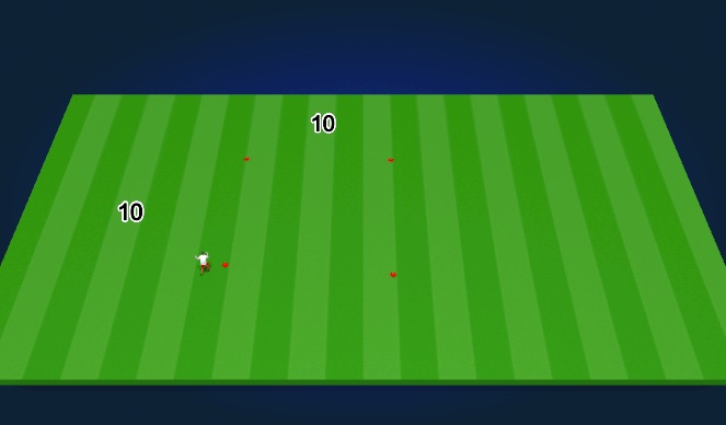 Football/Soccer: Fitness session 1 (Physical: Endurance, Difficult)