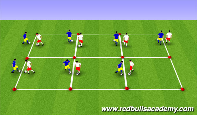 Football/Soccer: L-turn & V-turn (Technical: Attacking skills, Academy ...