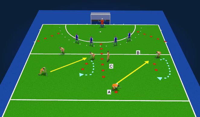 Hockey: KP Training 7 MD3 19-10-2022 (Technical: Passing, Under 12s)
