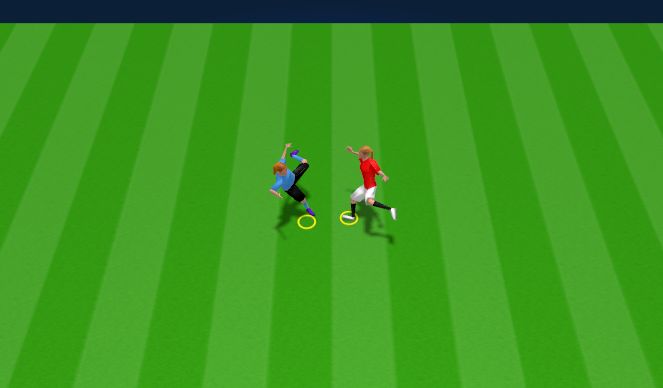 Football/Soccer: Balance Battle (Warm-ups, Beginner)