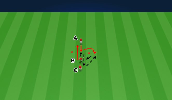 Football/Soccer: One touch triangle warm up - technical skills ...