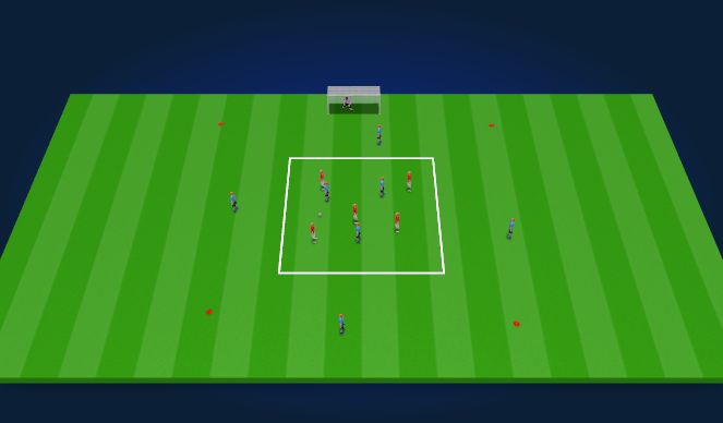 Football/Soccer: Transition to Offense (Tactical: Counter attack, Moderate)