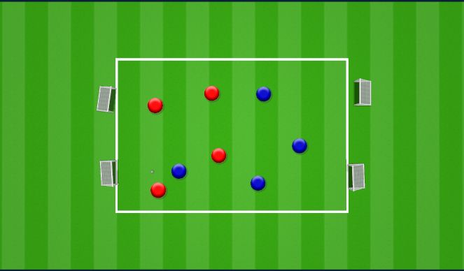 Football/Soccer: miniroos session 4 (Technical: Attacking skills, Beginner)
