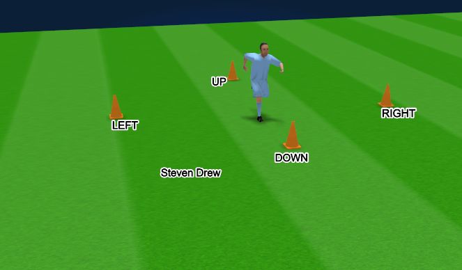 Football/Soccer: Fitness session (Physical: Endurance, Moderate)