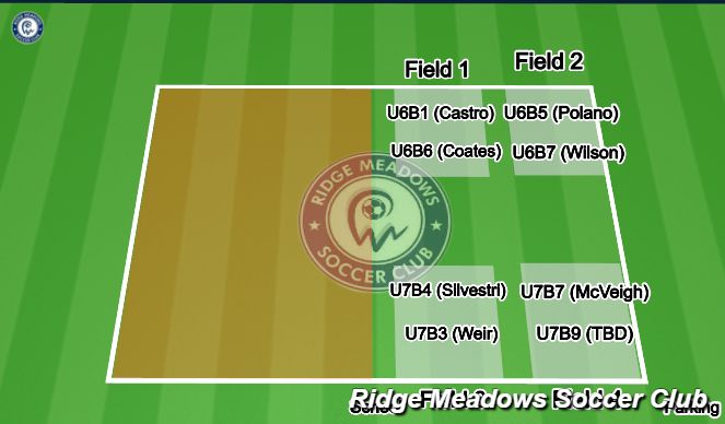 Football/Soccer: RMSC Discovery Field Map Spring 2025 (Warm-ups ...