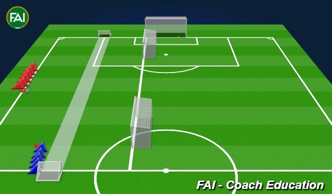 Football/Soccer: Leixlip United U18s 09/09 (Technical: Attacking skills ...