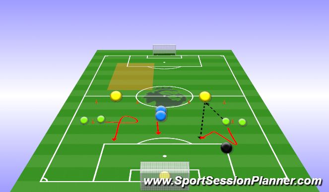 Football/Soccer: test (Academy: Counter/Reactive pressure, Moderate)