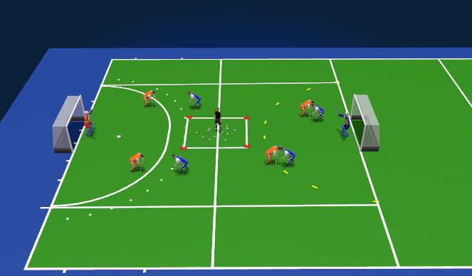 Hockey: Blocked Out Zone Game (Tactical: Offensive (Even Numbers ...