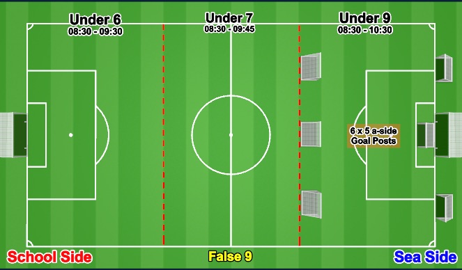 Football/Soccer: Saturday Academy Pitch Set Up (Tactical: Functional ...