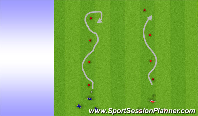 Football/Soccer: Pre-Academy: Dribbling Session (Technical: Dribbling ...
