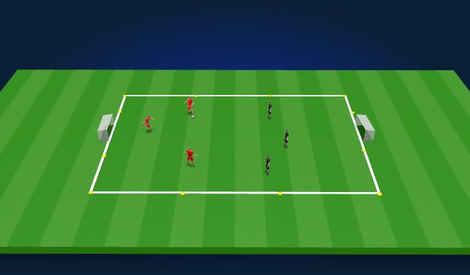 Football/Soccer: Defense 1v1 (Technical: Defensive skills, Moderate)