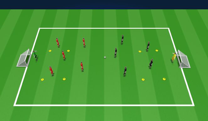 Football/Soccer: U9/10 Winter Team Practice - Session #1 (Passing ...