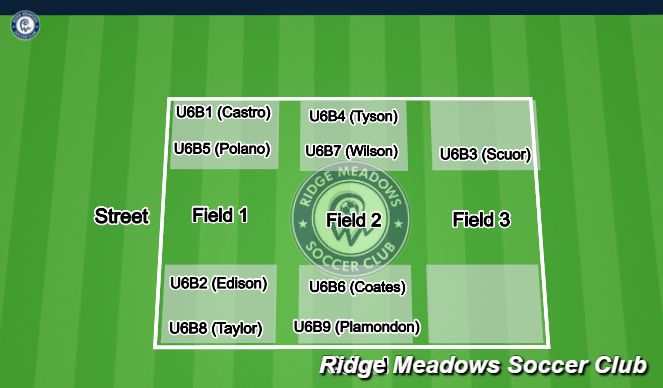 Football/Soccer: RMSC Discovery Field Map Spring 2025 (Warm-ups ...