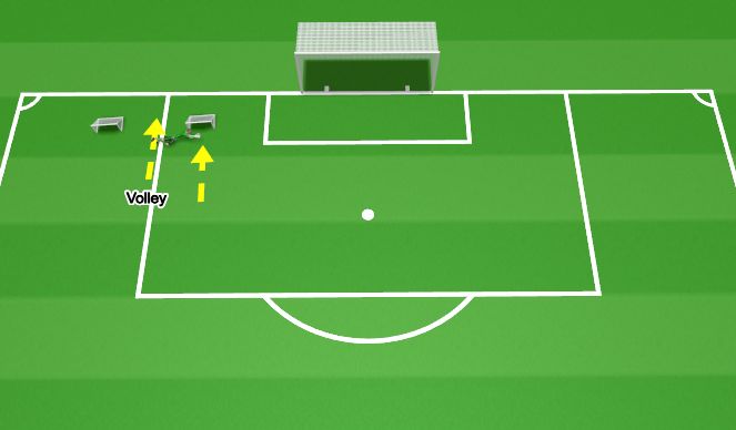 Football/Soccer: Micro step into low dive action (Goalkeeping: Agility ...