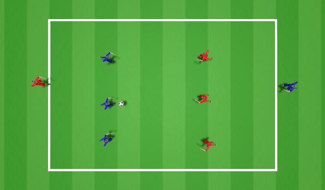 Football/Soccer: First touch forward and into space (Technical: Passing ...