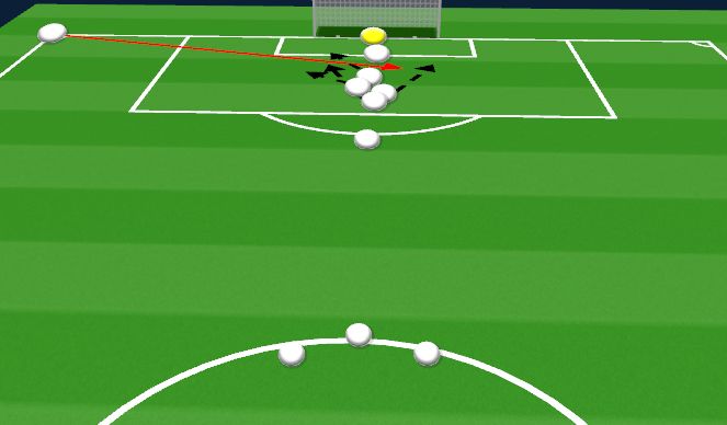 Football/Soccer: Lourdes (Tactical: Full game form, Beginner)