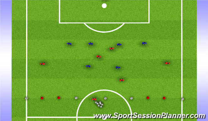 Football/Soccer: Defending with a zonal back 4 (Tactical: Defensive ...