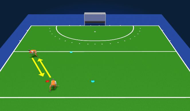 Hockey: Training O12-O14 passen en verleggen (Technical: Passing, Under ...