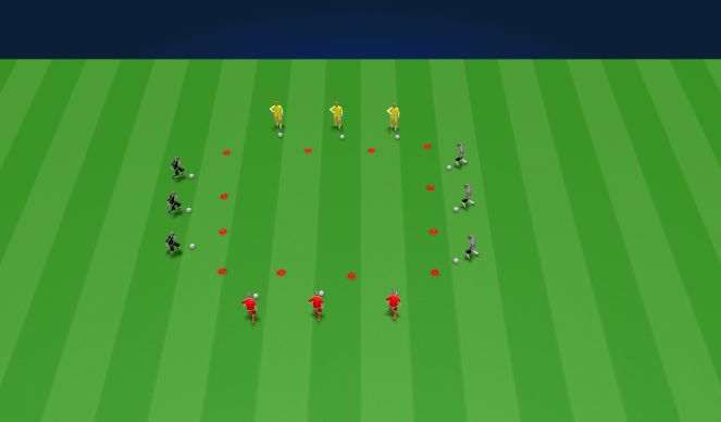 Football/Soccer: U9/10 Winter Skill Centre - Session #8 (Dribbling ...