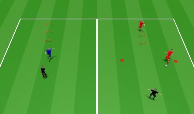 Football/Soccer: Control and passing (Technical: Ball Control, Academy ...