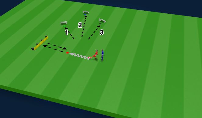 Football/Soccer: Week 2, Session 2 (Technical: Weak foot work, Beginner)