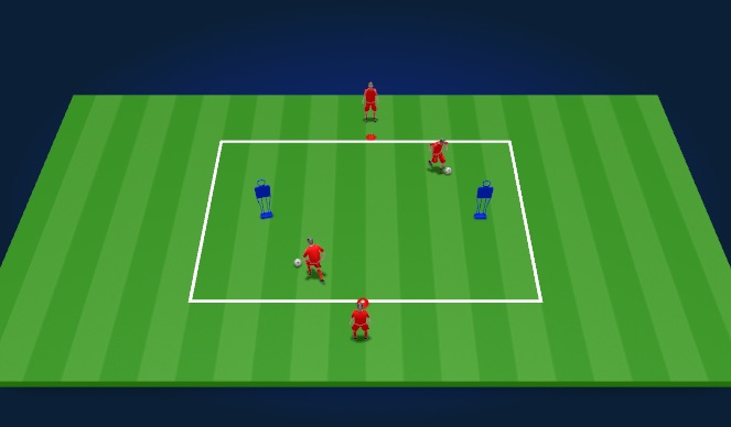 Football/Soccer: Unopposed Turning Drill (Technical: Turning, Moderate)