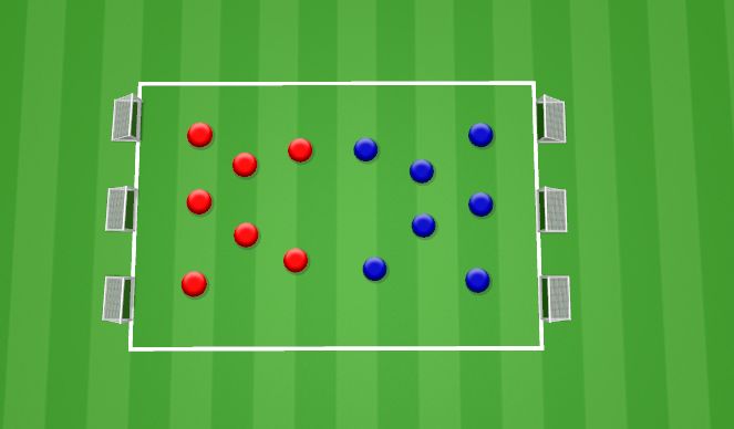 Football/Soccer: Pressing in open play - Game (Technical: Defensive ...