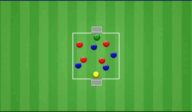 Football/Soccer: 1v1 Defending game based (Technical: Defensive skills ...