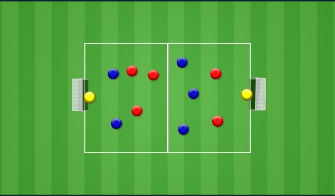 Football/Soccer: Pressing as a team (Tactical: Defensive principles ...