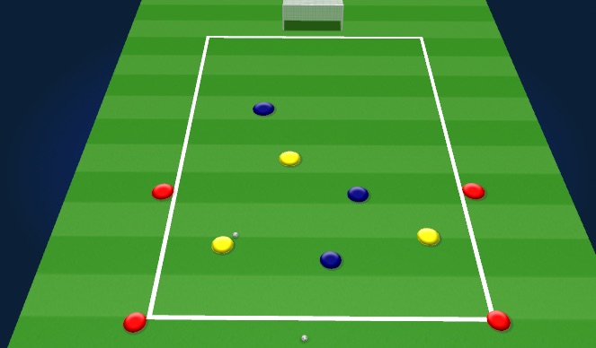 Football/Soccer: 3 Team Attacking Game (Academy: Attacking transition ...