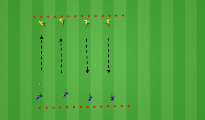 Football/Soccer: Gatwick Passing/ Pattern of play (Technical: Passing ...