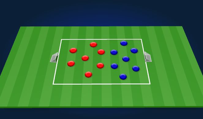 Football/Soccer: Switching play - U10s Girls JDL (Technical: Passing ...
