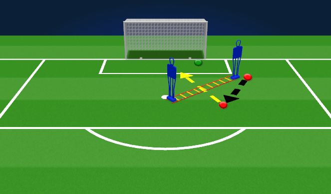 Football/Soccer: reaction session- pull backs and shifts (Goalkeeping ...