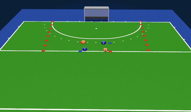 Hockey: Di-Woe training 1 - O12 (Technical: Receiving, Under 12s)
