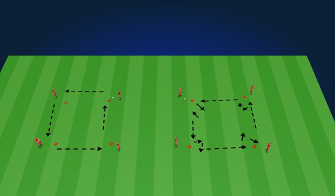 Football/Soccer: passing 1 (Technical: Passing & Receiving , Academy Sessions)