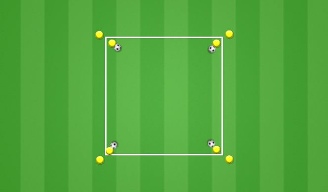 Football/Soccer: Traffic Jam (animation) (Technical: Dribbling and RWB ...