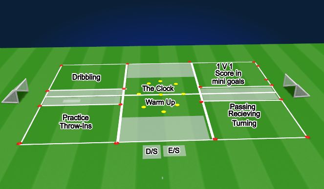 Football/Soccer: Training Plan From 5/3/25 (Warm-ups, Academy Sessions)