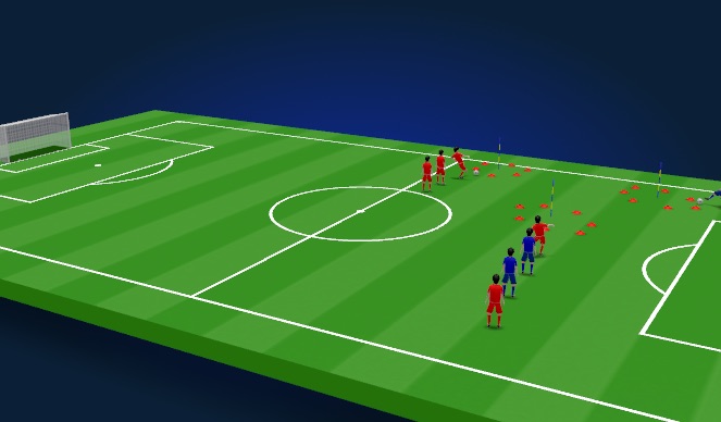 Football/Soccer: passing session. (Technical: Passing & Receiving ...