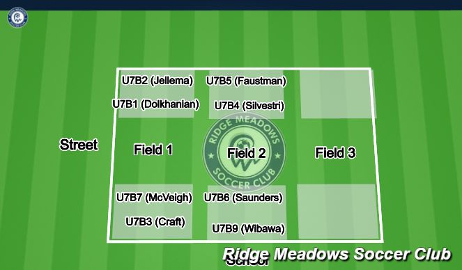 Football/Soccer: RMSC Discovery Field Map Spring 2025 (Warm-ups ...