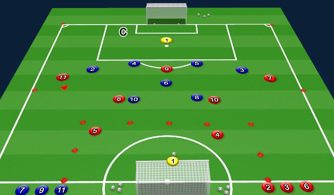 Football/Soccer: UEFA B_Specific & SSG_Defending switching play_Out of Possession (Tactical ...