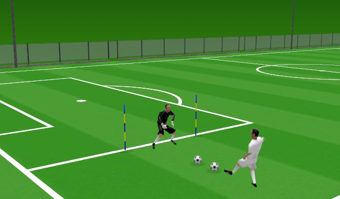 Football/Soccer: Mihajlo Budanov 206. (Goalkeeping: Reaction saves ...