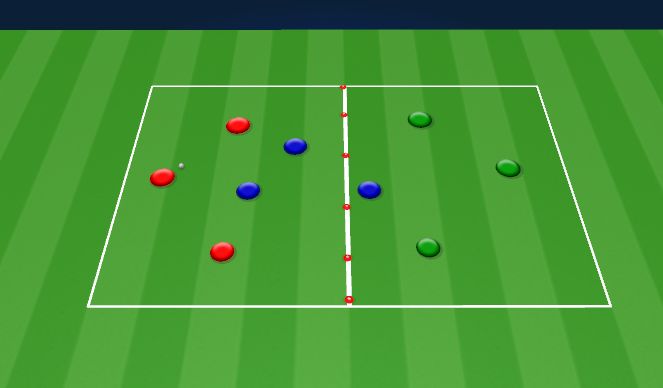 Football/Soccer: GJDL u10s - Drill 1 - Switching the ball transition ...