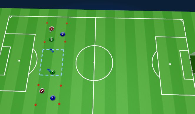 Football/Soccer: U15 Technical Passing Short & Long (Technical: Passing & Receiving , Moderate)