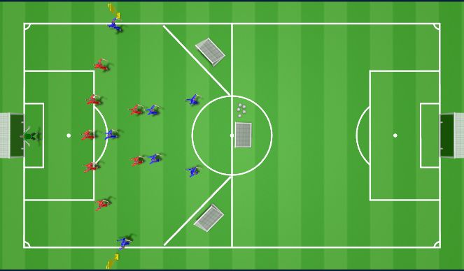 Football/Soccer: OUT - Individualized. Specific (Final 3rd defending: Out of possession ...